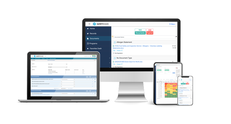 Safetychain Supplier Compliance Management